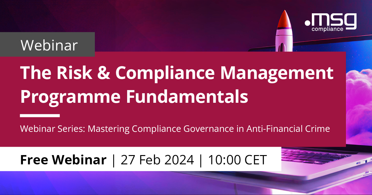 Webinar The Risk And Compliance Management Programme Fundamentals