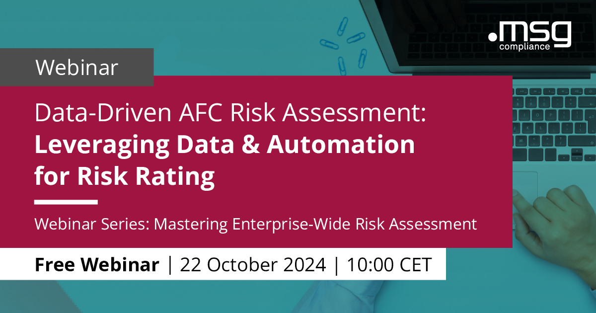 Webinar | Data-Driven AFC Risk Assessment: Leveraging Data & Automation for Risk Rating